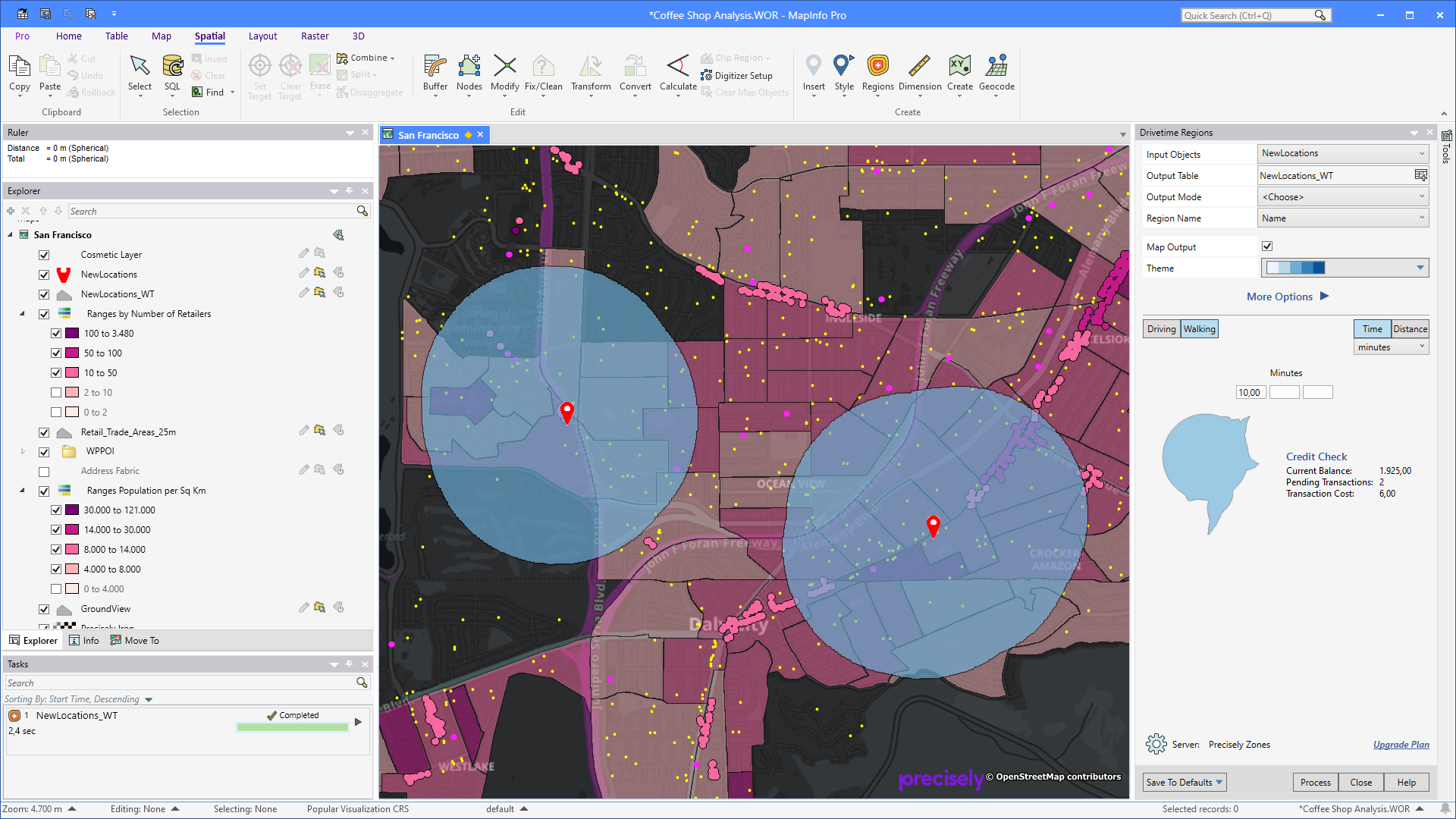 MapInfo Monday: Proportional Analysis for Retail Catchment Areas ...