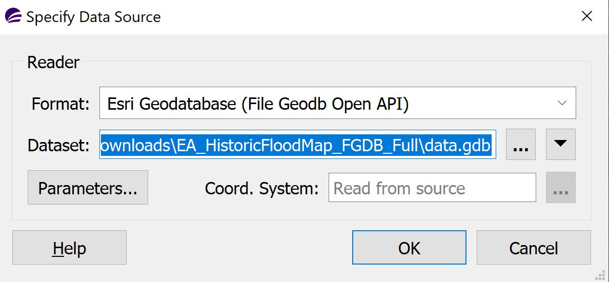 Importing ESRI geodatabase zip file | UK Users Group