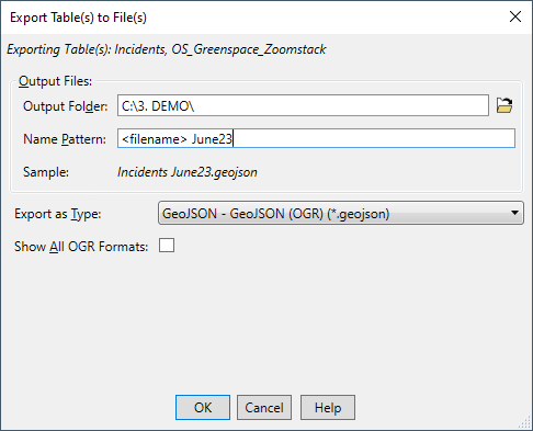 MapInfo Monday: GeoJSON Export via OGR Vector Files | MapInfo Pro