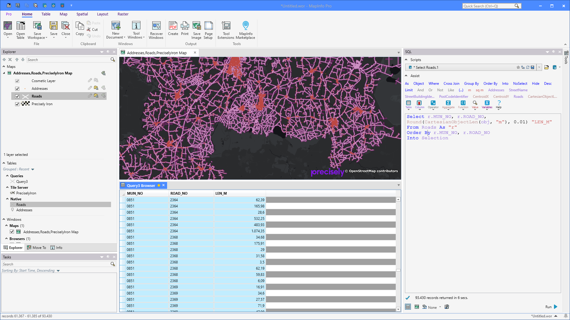 MapInfo Monday: Five Basic Spatial SQL Select Statements | MapInfo Pro