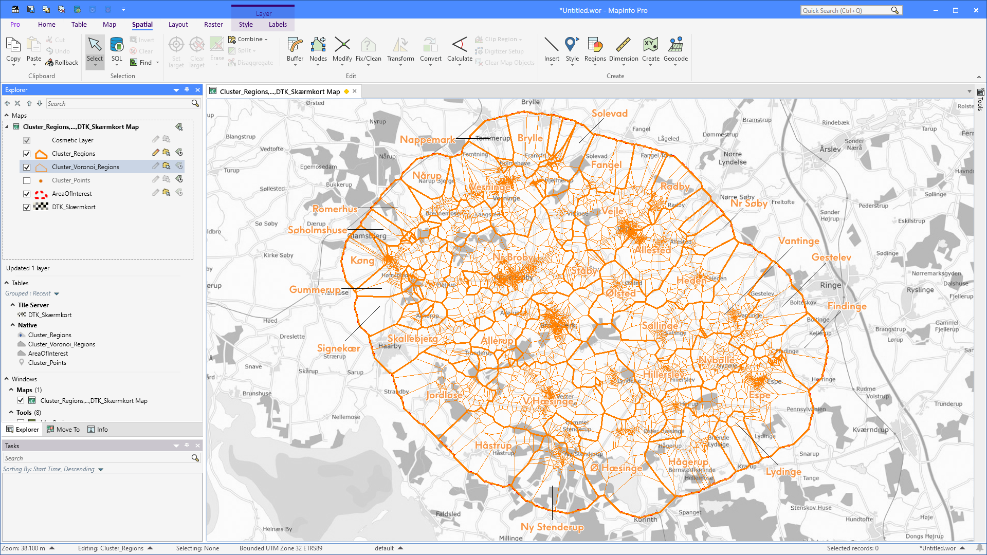 MapInfo Monday: Creating Cluster Polygons from Points | MapInfo Pro