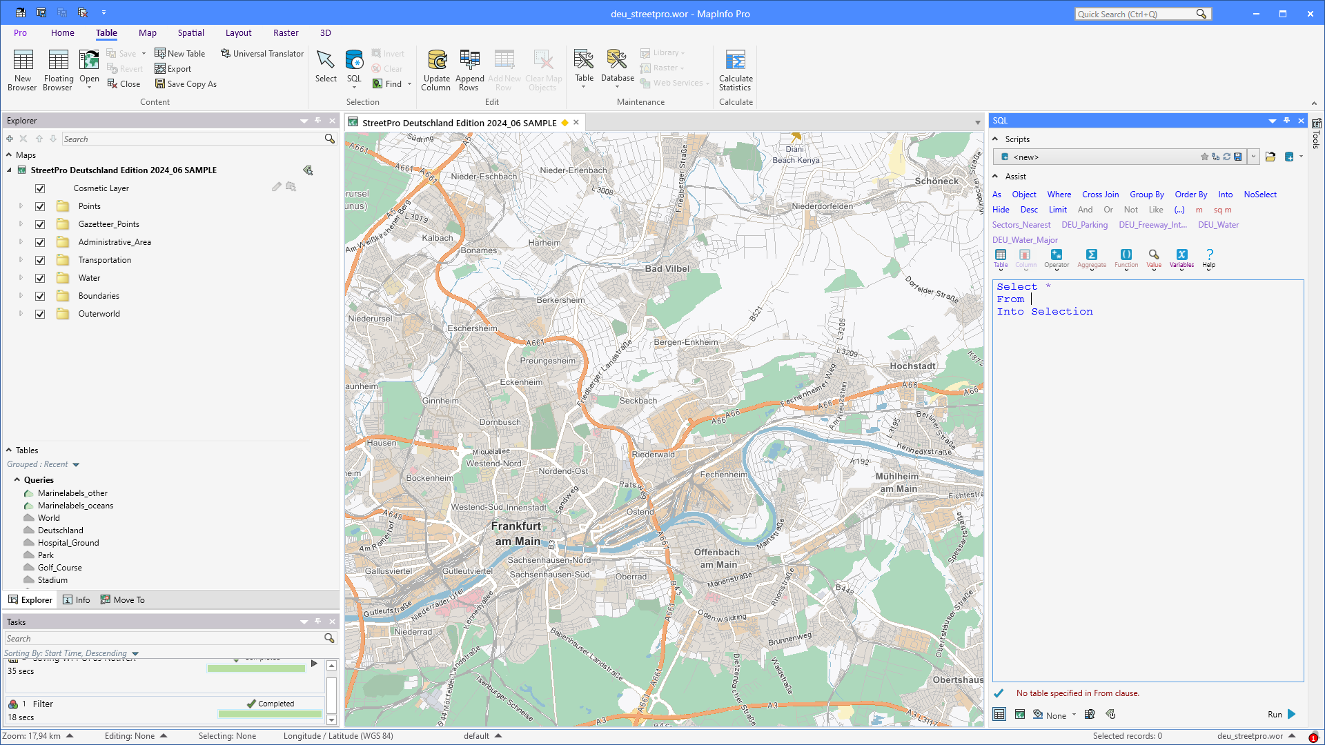 MapInfo Monday: SQL Select Exercises in MapInfo Pro | MapInfo Pro