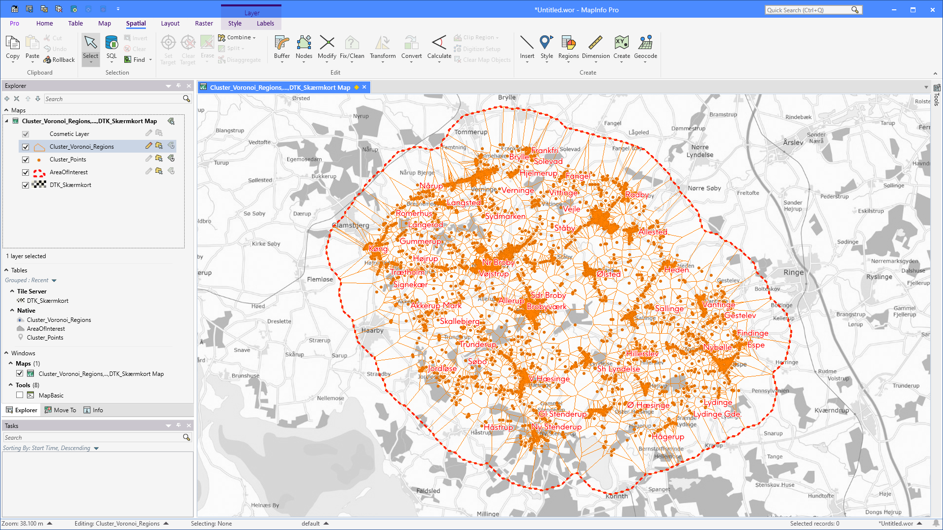 MapInfo Monday: Creating Cluster Polygons from Points | MapInfo Pro