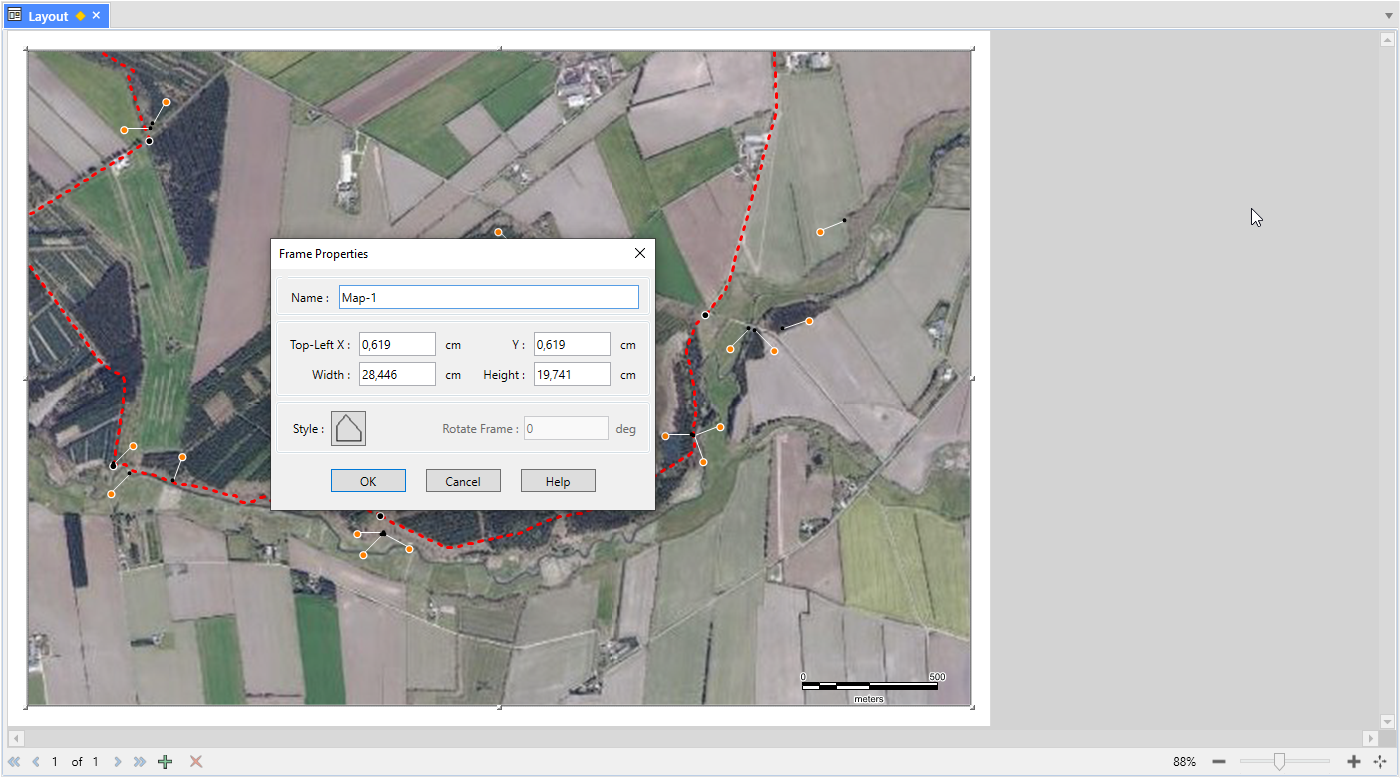 MapInfo Monday: SmartTexts with Map Coordinates in the Layout Window ...