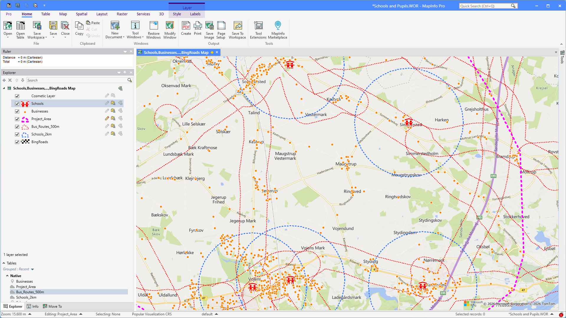MapInfo Monday: Finding Points Within Polygons in Two Tables | MapInfo Pro