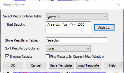 Smaller polygons within polygon | MapInfo Pro