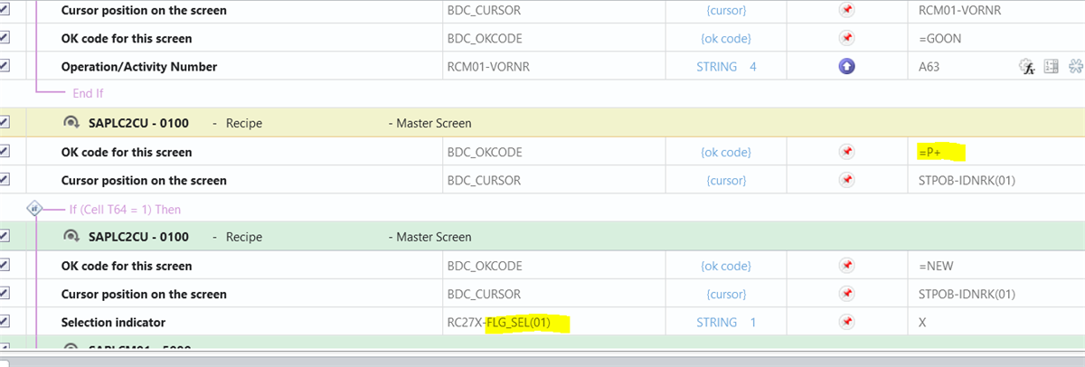 C202_BOM component Operation assignment issue | Automate