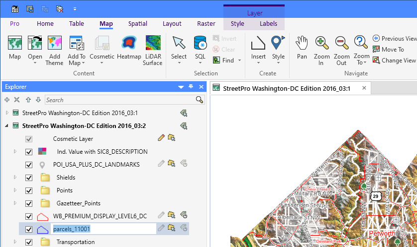 MapInfo Monday: Renaming Windows, Layers, and Tables | MapInfo Pro