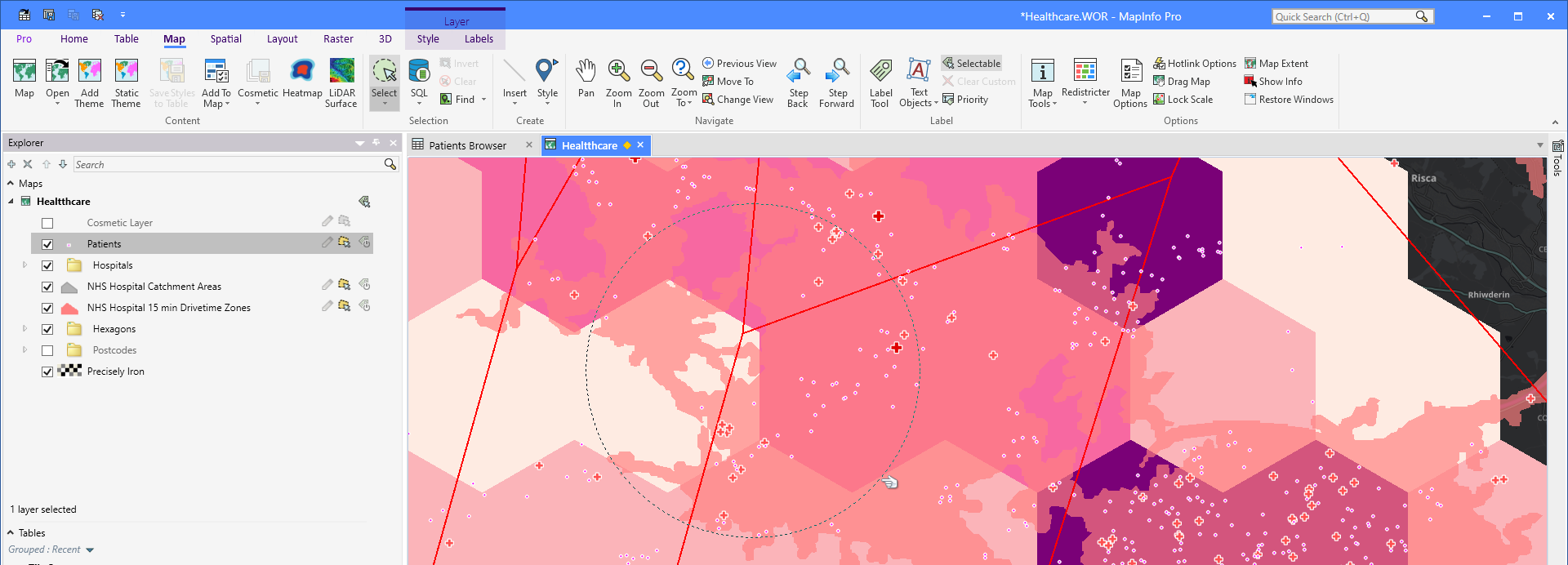 MapInfo Monday: Manually Selecting Records in the Map Window | MapInfo Pro