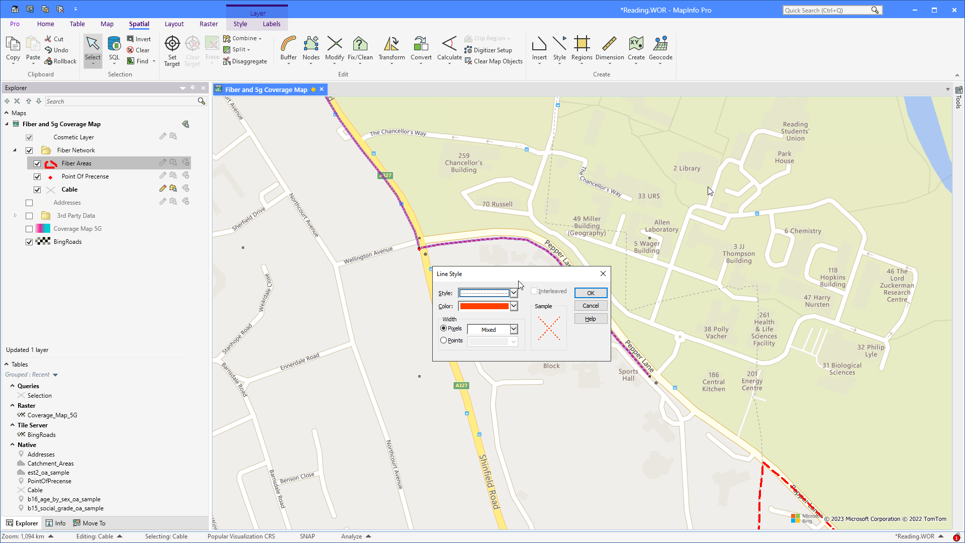 MapInfo Monday: Setting Styles for New Features | MapInfo Pro