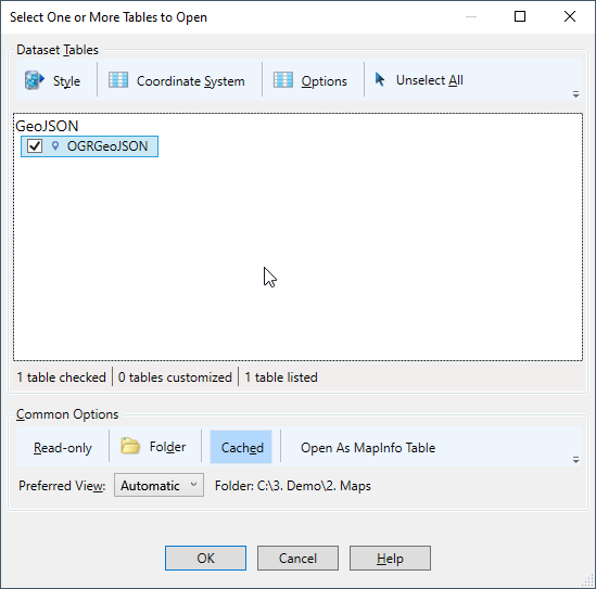 MapInfo Monday: Connect to a Internet Data Source with MapInfo Pro ...