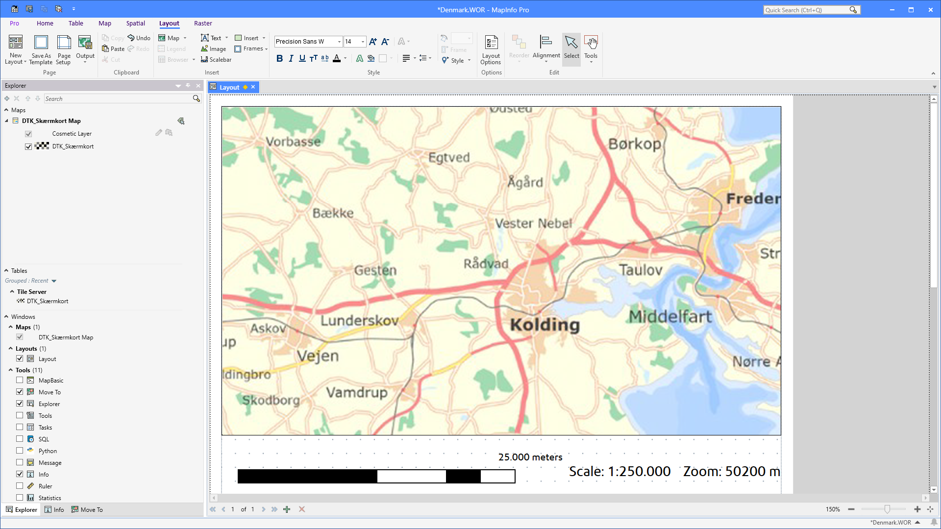 MapInfo Monday: 3 Scalebars for your Layout | MapInfo Pro