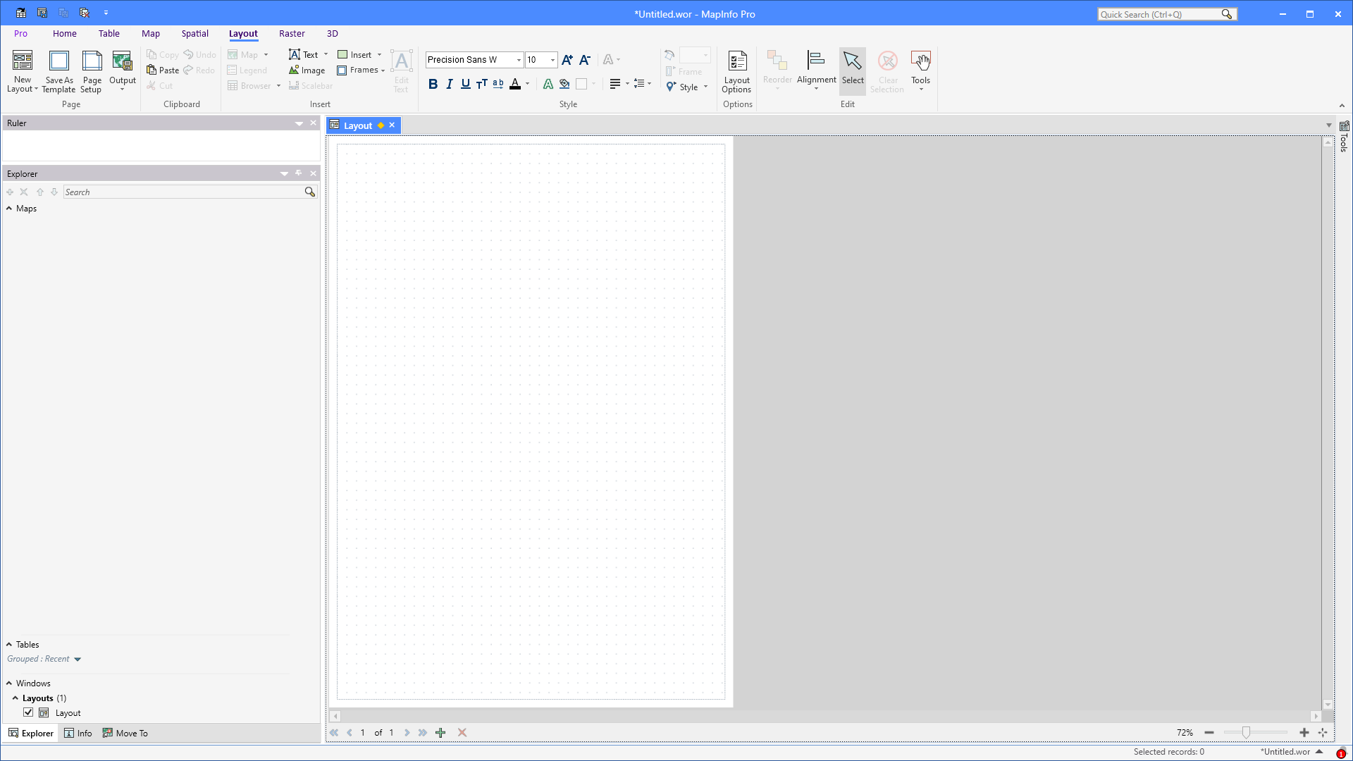 MapInfo Monday: Layout Templates - The Manual Way | MapInfo Pro