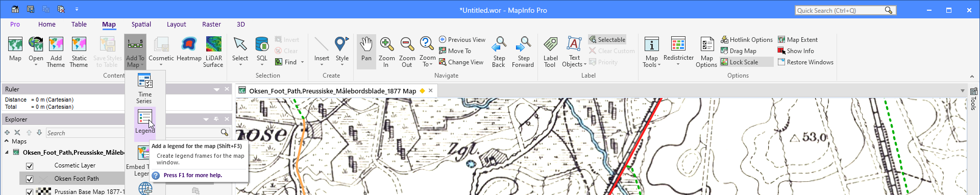 MapInfo Monday: Creating a Cartographic Legend | MapInfo Pro