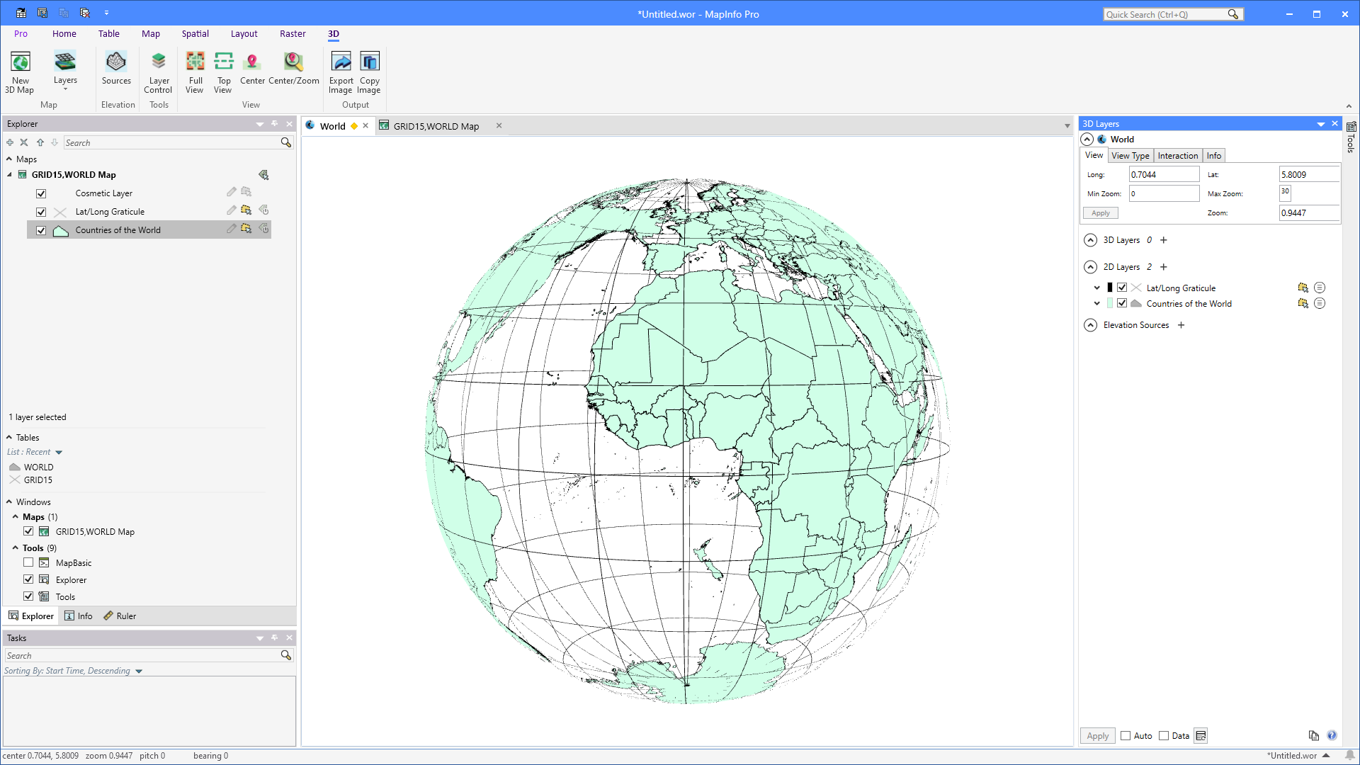 3D Map Examples | MapInfo Pro