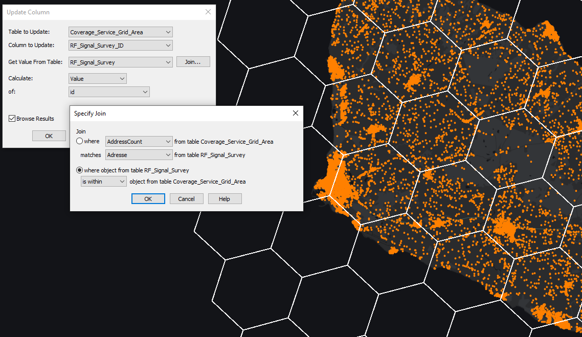 Random Point Selection Within Grid Tiles | Telecommunications