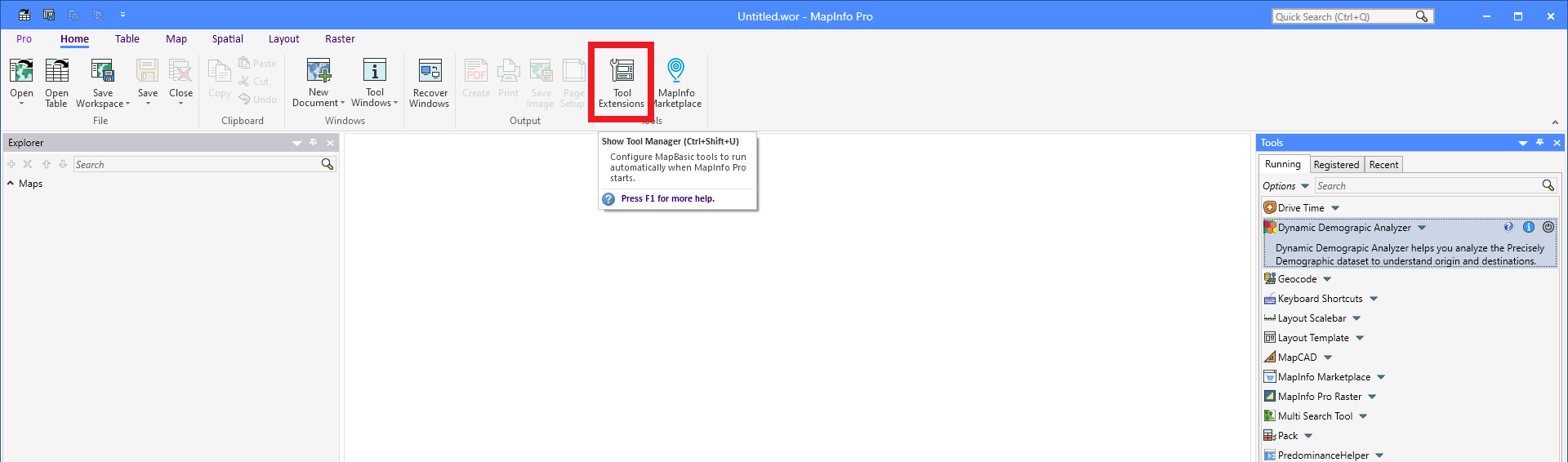 MapBasic Monday: Introduction to the Tools window | MapInfo Pro