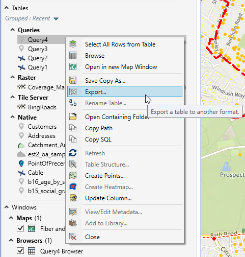 MapInfo Monday: Export to MS Excel | MapInfo Pro