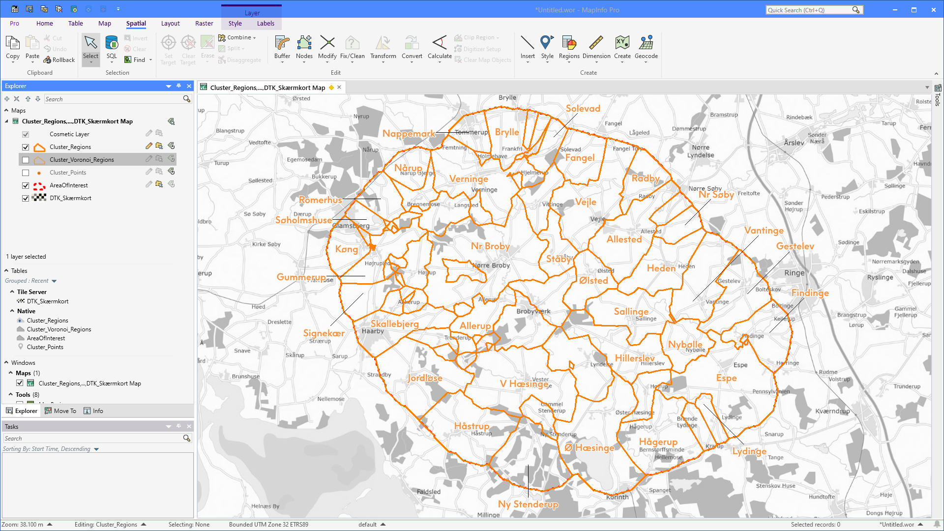 MapInfo Monday: Creating Cluster Polygons from Points | MapInfo Pro
