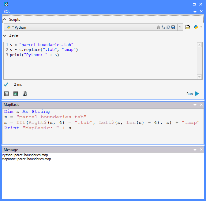MapInfo Monday: String Manipulation with Python | MapInfo Pro