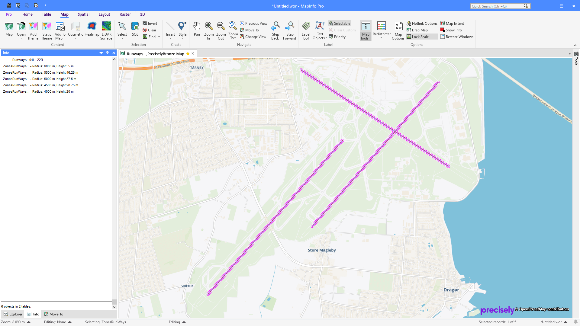 MapInfo Monday: Airport Zones in 3D | MapInfo Pro