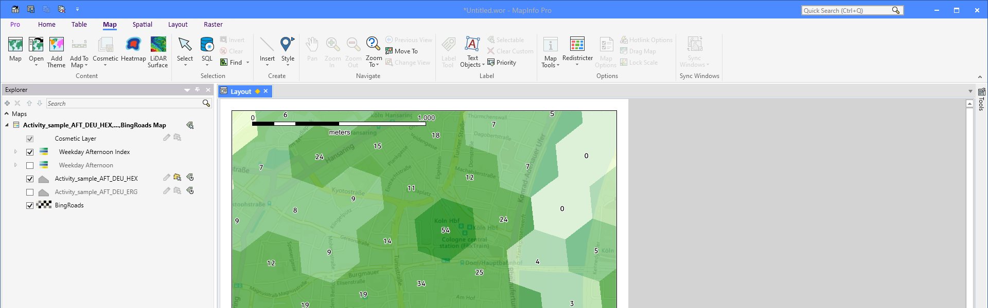 CustomFrames folders | MapInfo Pro