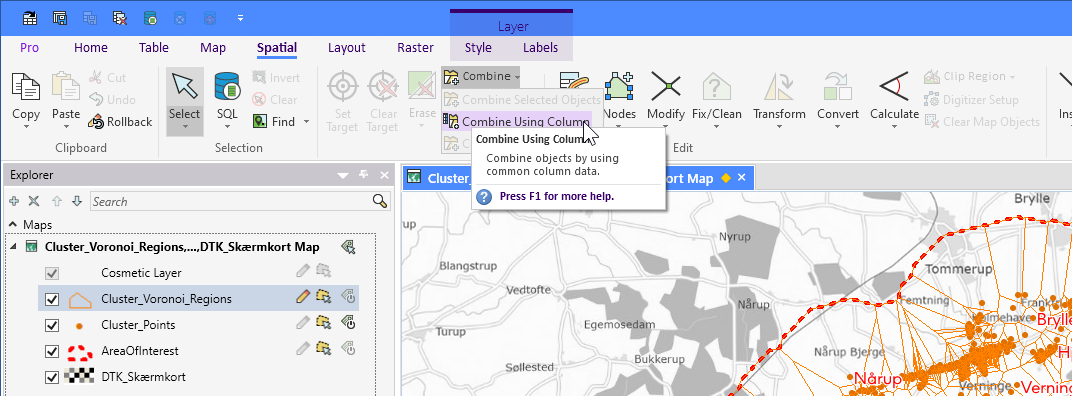 MapInfo Monday: Creating Cluster Polygons from Points | MapInfo Pro