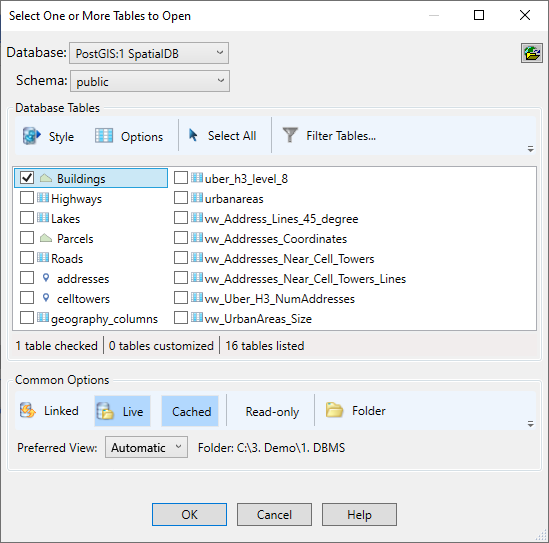 MapInfo Monday: Opening DBMS Tables | MapInfo Pro