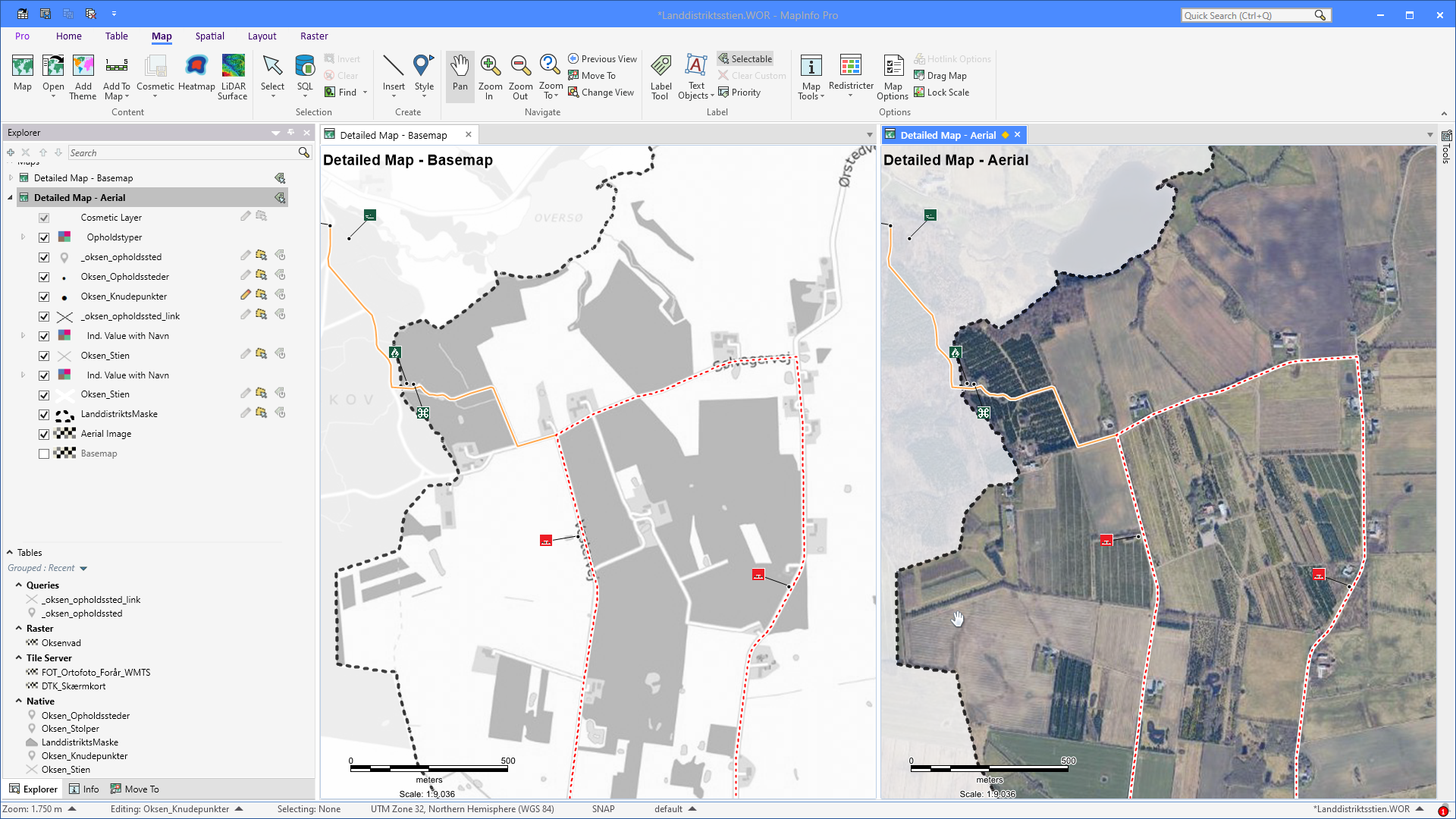 MapInfo Monday: Having Map Windows side by side | MapInfo Pro