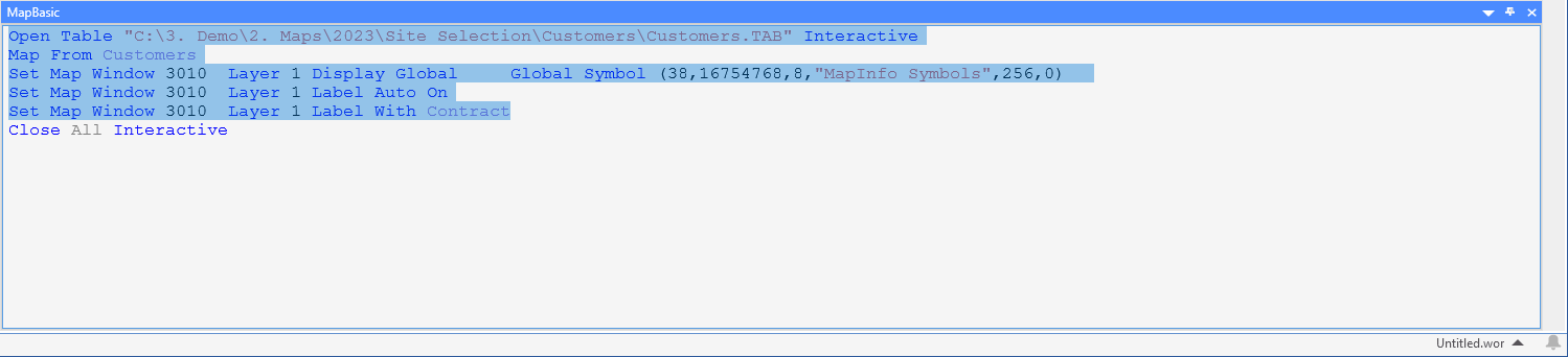 MapBasic Monday: An introduction to MapBasic | MapInfo Pro