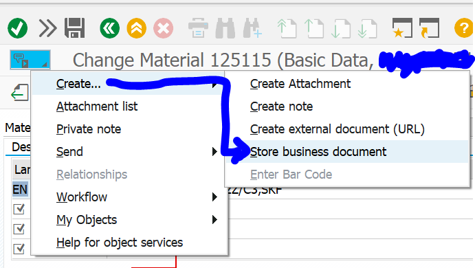 Storing business document MM03 In Studio 12 | Automate