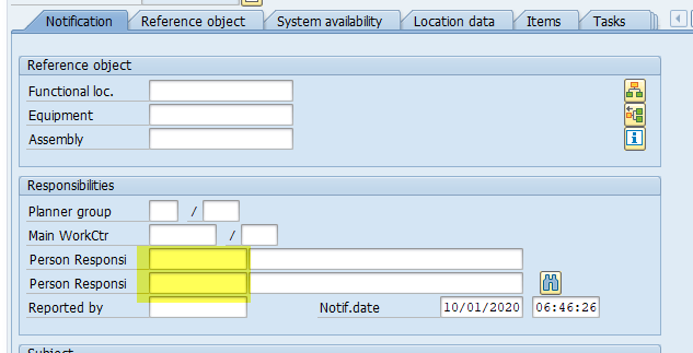 "Fill in all required entry fields" - Transaction | Automate