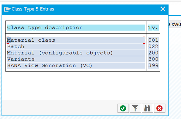 SAP MM01 - extend classification view error | Automate
