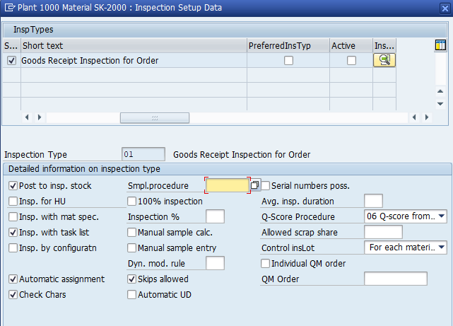 Read and Maintain Data from Material Master Record, View Quality ...