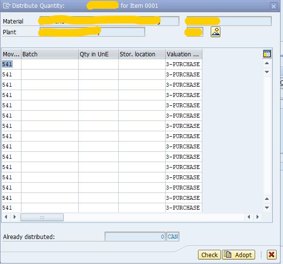 MIGO Distribute Quantity | Automate