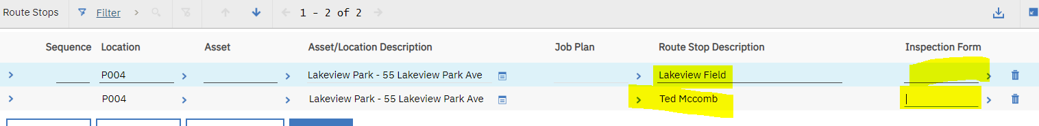 How to prevent Inspection Form Name overriding Route PM generated work order "Multiple Assets ...