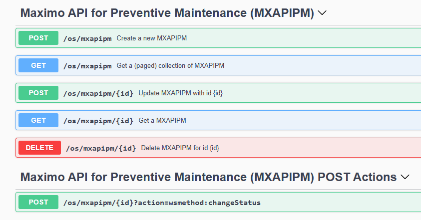 How to create work order from PM using REST API | Maximo Open Forum