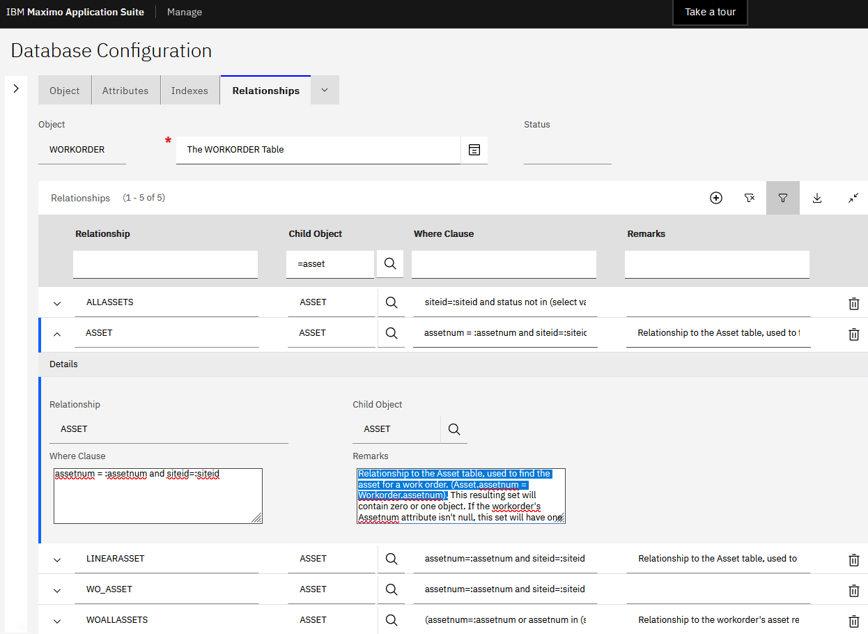 Invalid Binding when adding "SERIALNUM" to WOTRACK Table Column | Maximo Open Forum