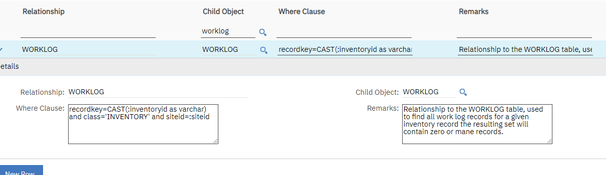 Add Work Log Functionality to other Maximo Objects | Maximo Open Forum