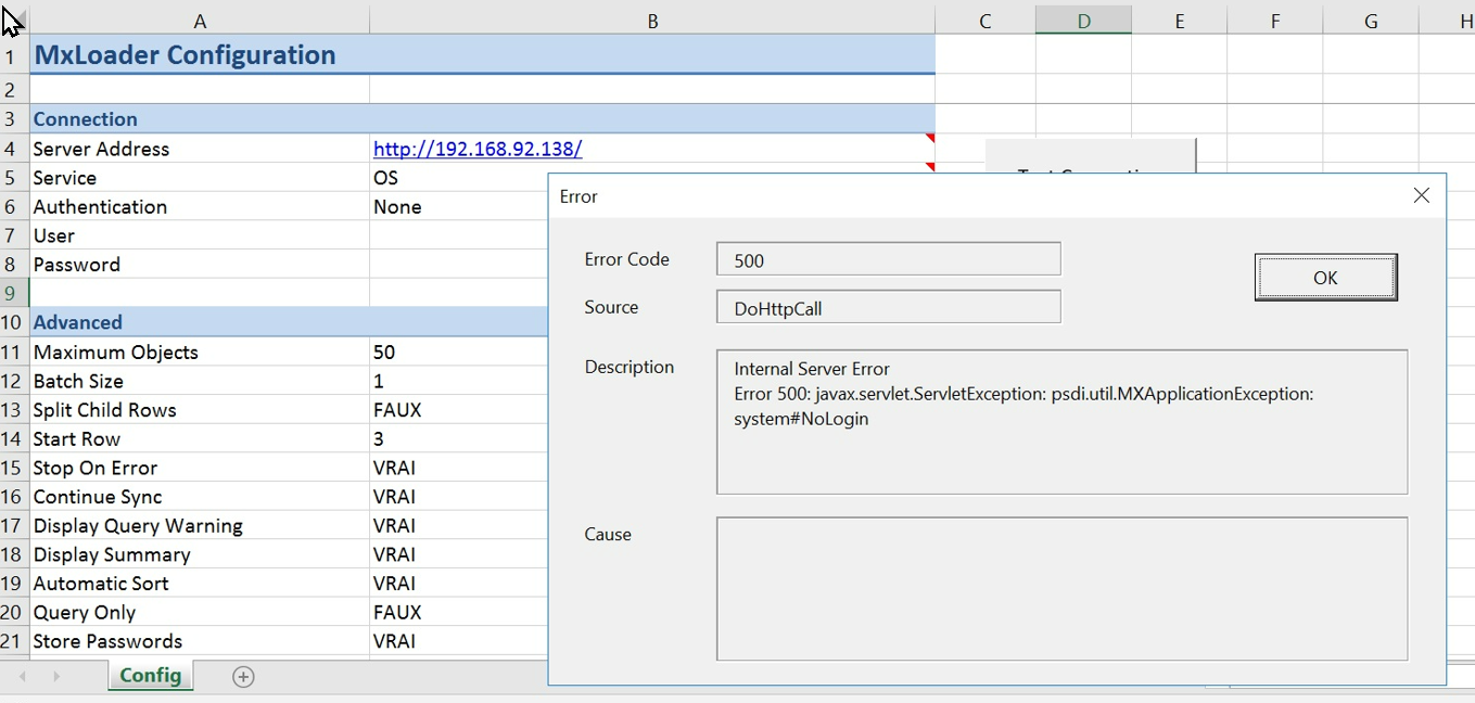 CONNEXION WITH MXLOADER | MxLoader