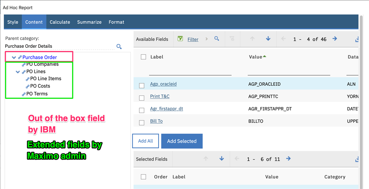 Back Order Reports | Maximo Open Forum