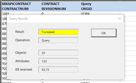 Trouble querying and updating purchase contracts with MxLoader | Maximo ...