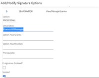 More Action "Process All" Not Showing in App | Maximo Open Forum