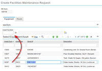 App Designer - Using a table as an input selector. | Maximo Open Forum