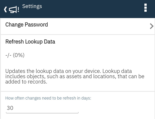 IBM Maximo Service Requestor Application - Fails to Refresh Lookup Data | Maximo Open Forum
