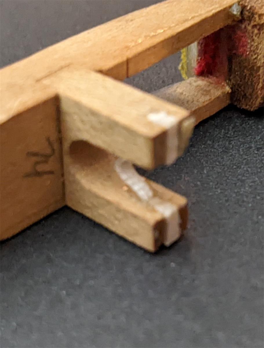 Gluing repetition lever loop cords | Pianotech