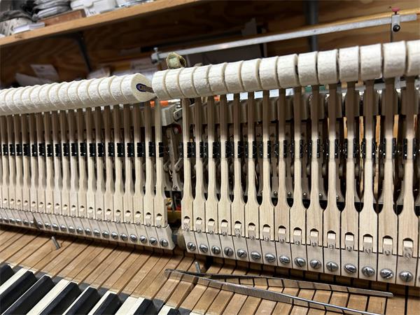 Low tech adjustable action | Pianotech