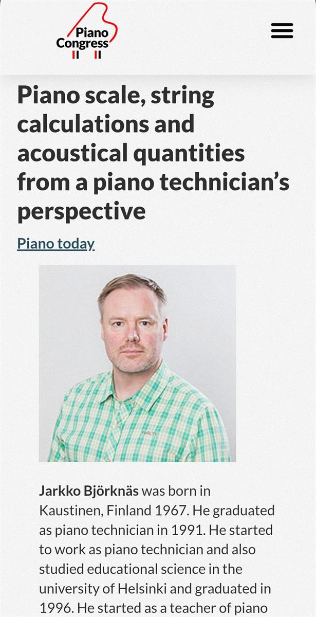 Better scale program | Pianotech