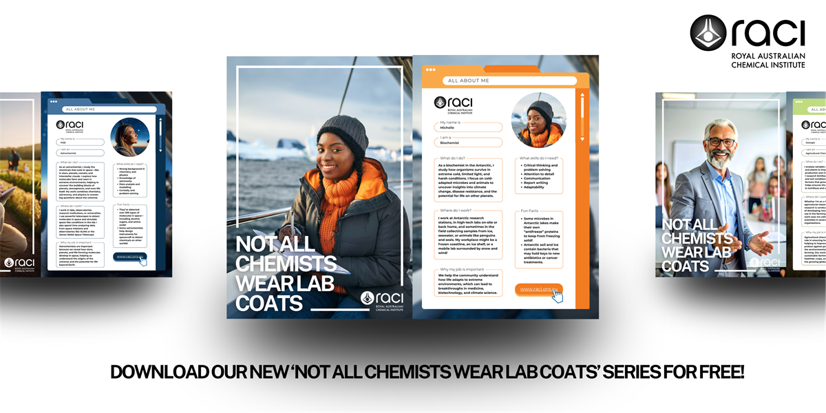 Not all chemists wear lab coats!