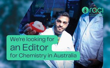 Editor for Chemistry in Australia